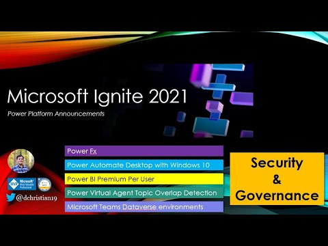 Microsoft Ignite 2021 Announcements about the Power Platform - YouTube