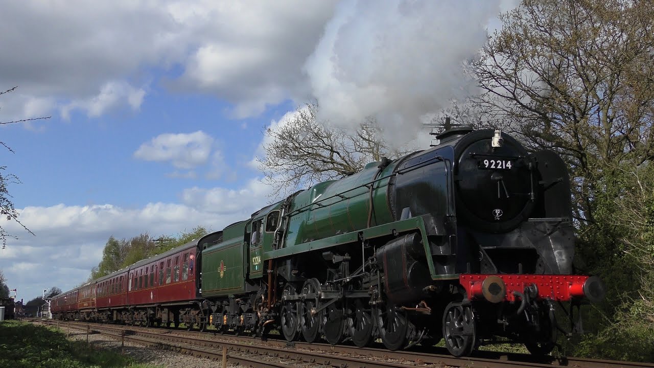 Great Central Railway - April 15th - 2017 - 4K - YouTube