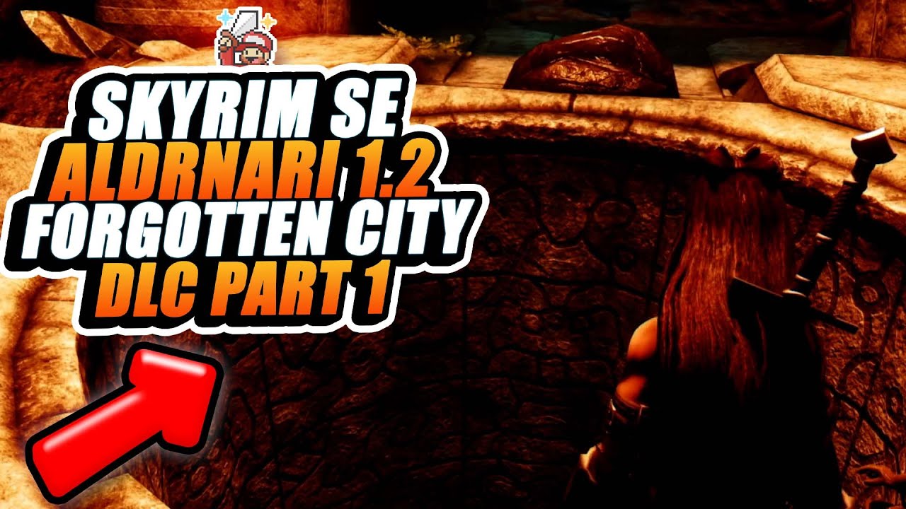 ULTRA Modded Skyrim Gameplay || Forgotten City DLC || Aldrnari 1800 ...