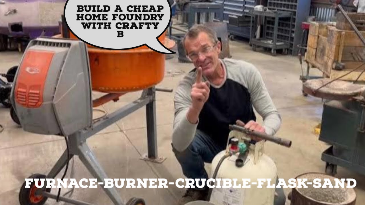 Make a Low Buck Backyard Mini Foundry - YouTube