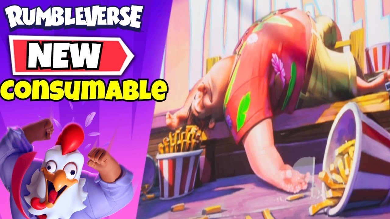 Rumbleverse | Season 2 New *FRENCH FRY* Item Leaked! - YouTube