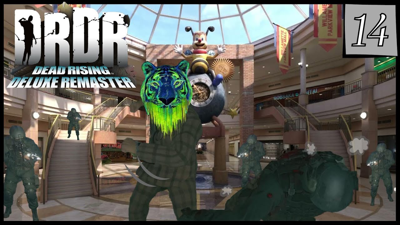 GamePlay - Dead Rising Deluxe Remaster - Zombie Raiders - YouTube