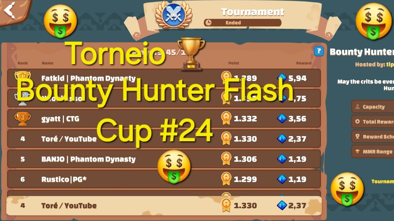 Torneio Bounty Hunter Flash Cup #24 Axie Infinity classic gameplay ...