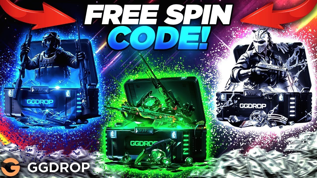 GGDROP FREE SPIN CODE AND COLOR CASES ?! | GGDROP PROMO CODE 2025 ...
