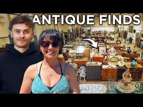 Auction Day Success! Unexpected Antique Finds & Tour of our Collection