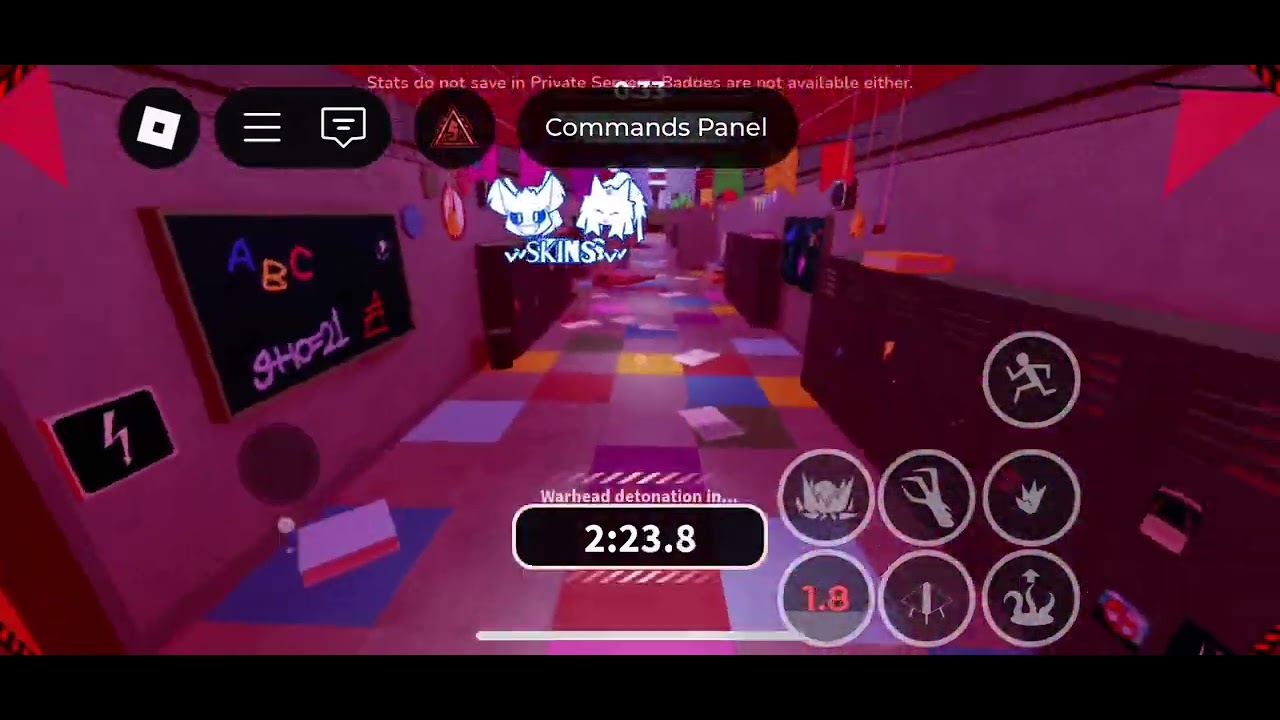 Messing around as Alice phase 2 in a private server - YouTube