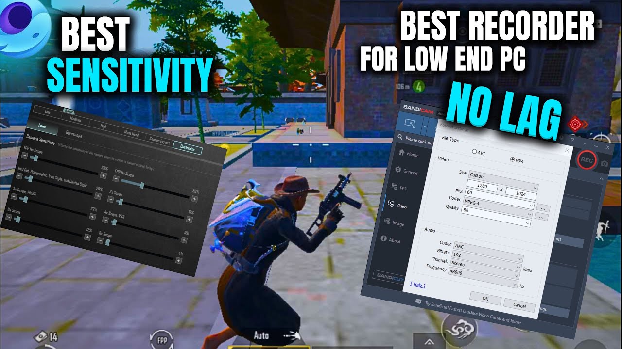 Best Sensitivity and Best Recorder For Low End Pc - YouTube
