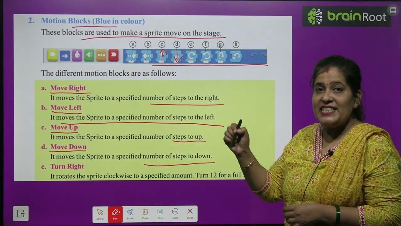 BRAIN ROOT CYBER CREATORS CLASS 2 CHAPTER 6 MORE ON SCRATCHJR - YouTube