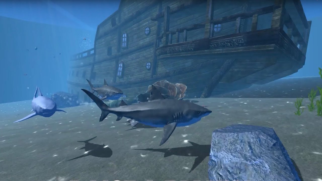 Ultimate Shark Family Survival Simulator 3D, By Gluten Free Games - YouTube