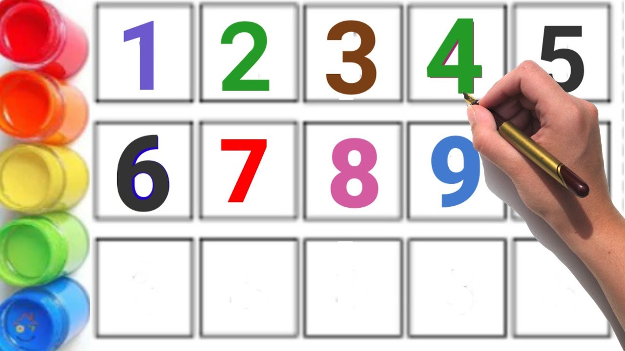 Learn to Counting 1 to 100 | 123 numbers| one two three | 1 to 100 ...