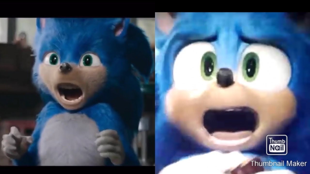 Sonic Movie “Uhh...Meow?” Old Vs New. - YouTube