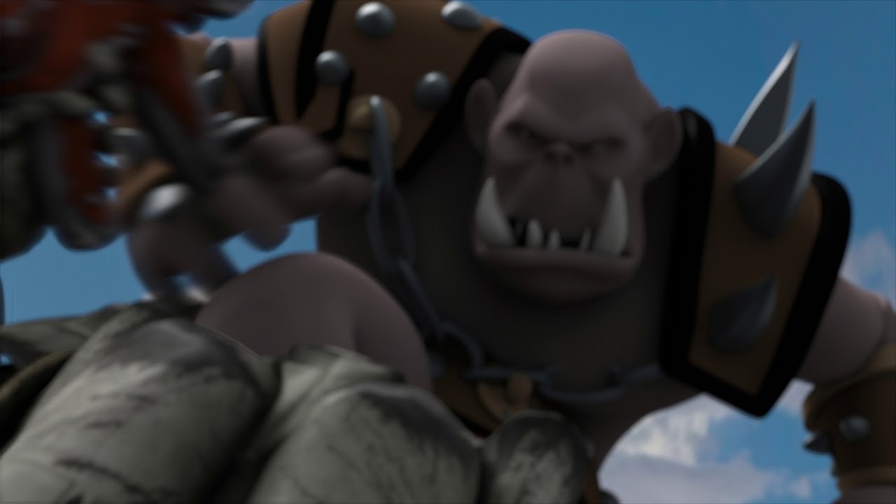 Orc animation - YouTube
