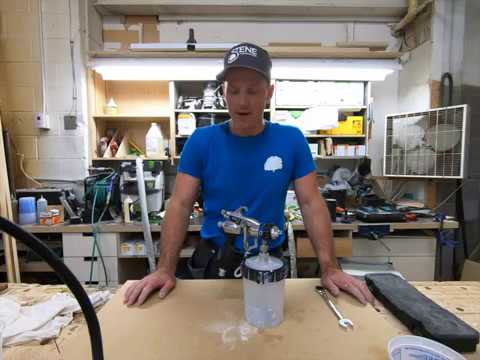Graco Edge 2 Plus HVLP Gun Cleaning - YouTube