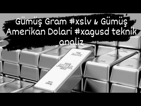 Gümüş Gram #xslv & Gümüş Amerikan Doları #xagusd teknık analız