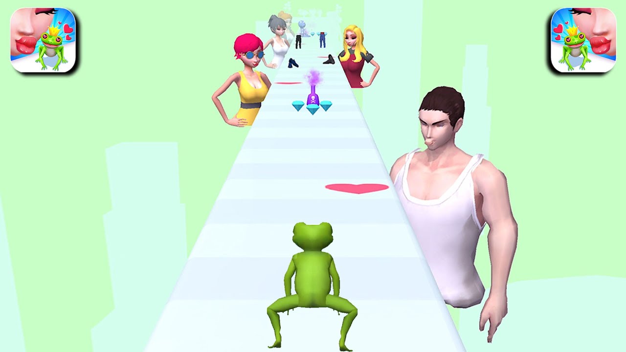 📌 Satisfying Mobile Games NEW UPDATE Playing 999 Tiktok Frog Max Update ...