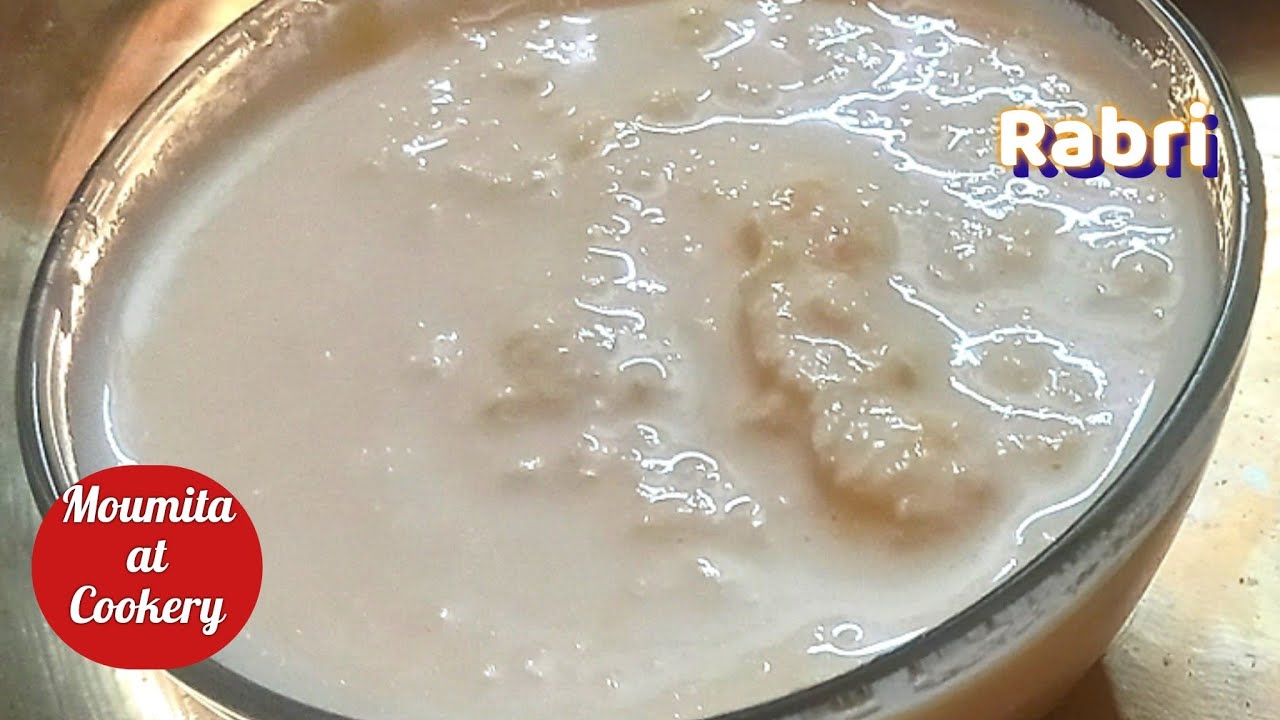 Rabri recipe| Only milk and sugar | How to make Rabri at home | Easy ...