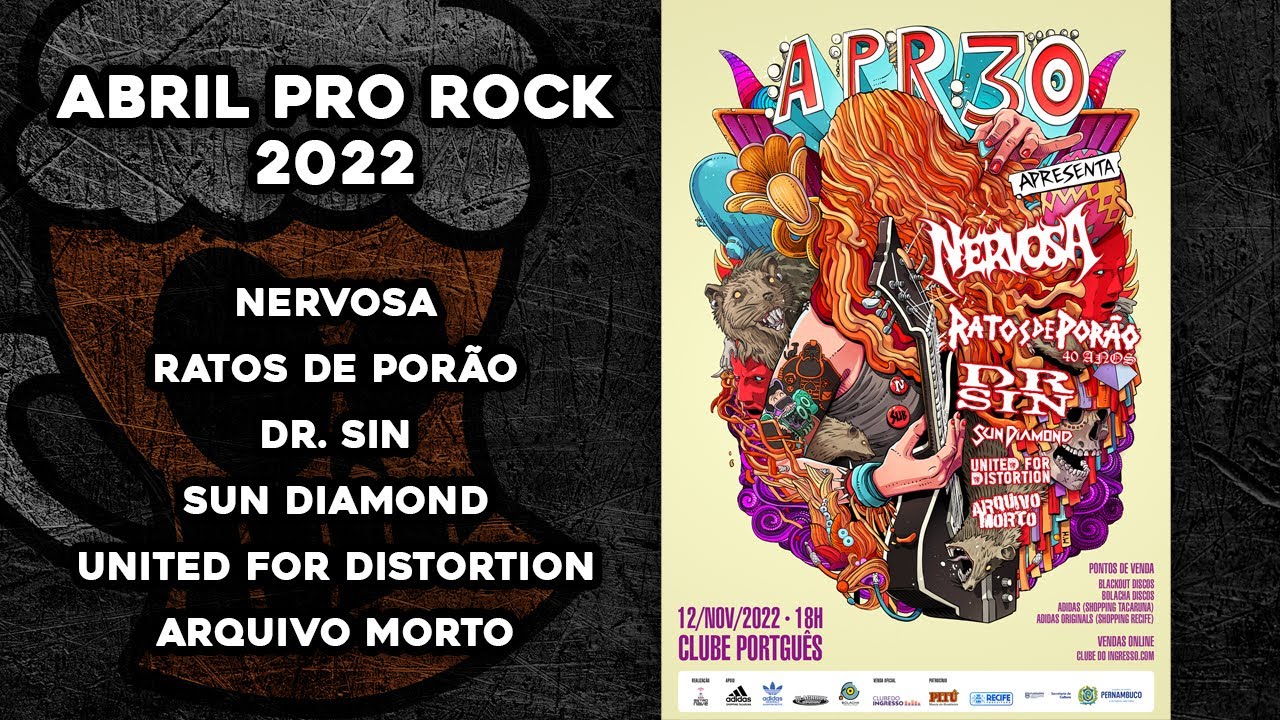 Abril Pro Rock inicia comemorações de 30 anos com edição especial - YouTube