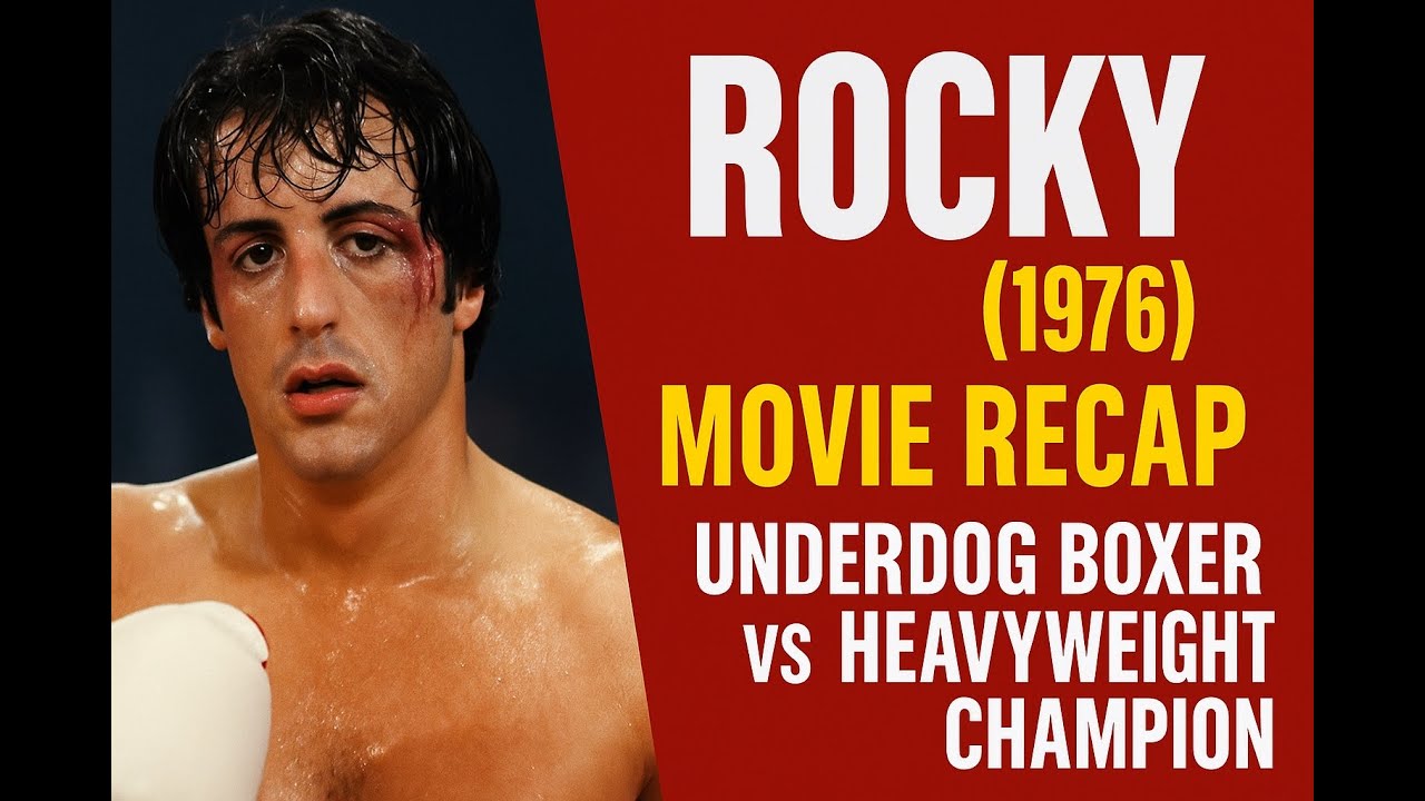 Rocky (1976) Movie Recap | Underdog Boxer vs Heavyweight Champion - YouTube