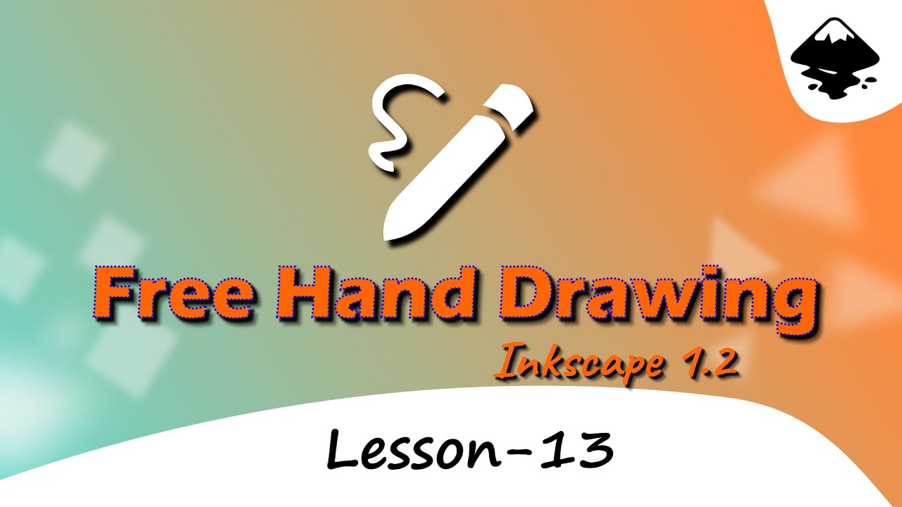 Draw free hand | inkscape 1.2 hindi tutorial - YouTube