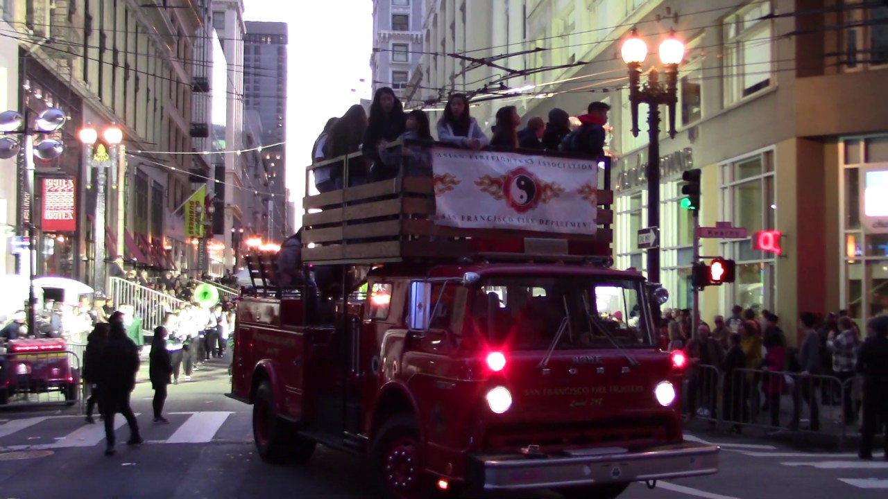San Francisco Chinese New Year Parade 2020 San Francisco Fire ...