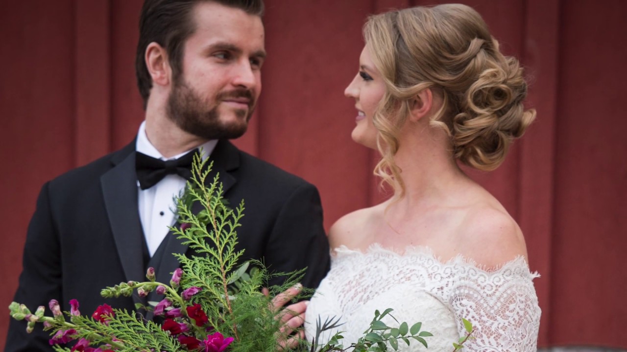 Winter Wedding in Maine - YouTube