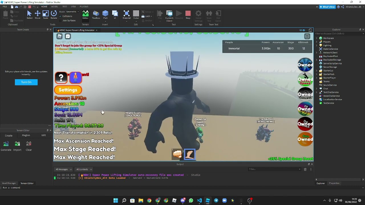Super Power Lifting Simulator (Transformation Update Leak! v1.2.0 ...