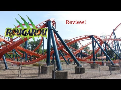 Rougarou Review! Cedar Point B&M Floorless Coaster! - YouTube