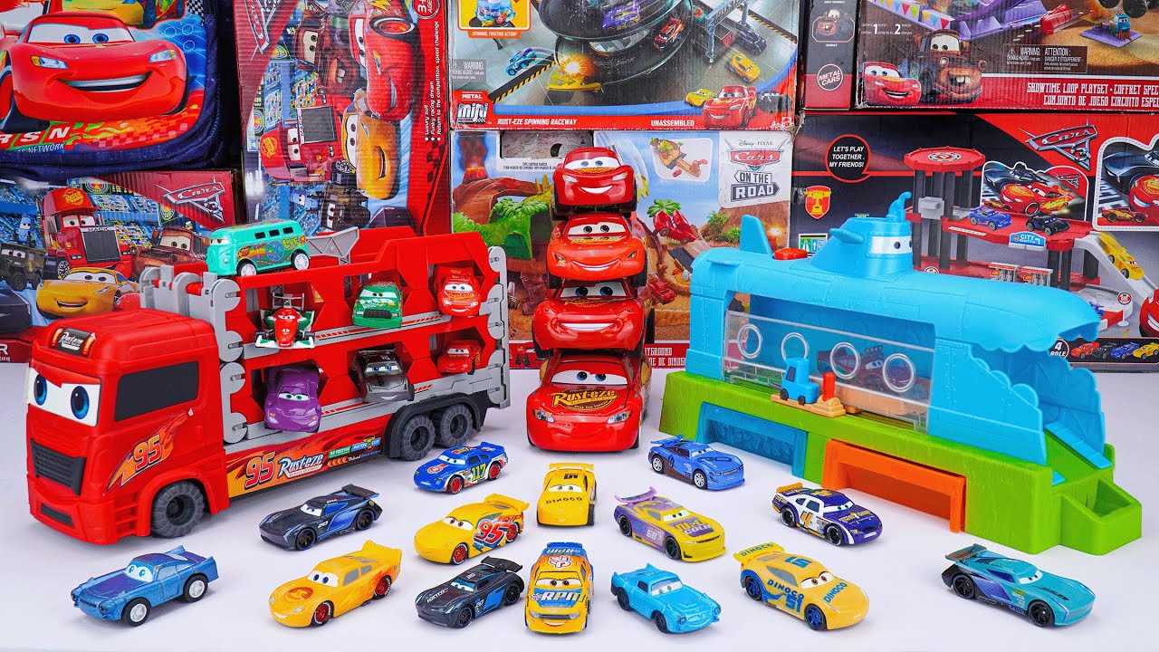 Disney Pixar Cars Unboxing Review | Disney Cars Lightning McQueen ...