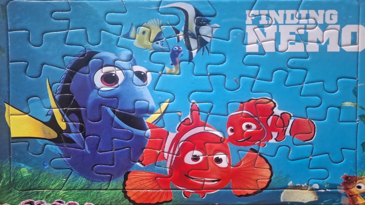 NEMO || Learn and play the Nemo Fish puzzle || put together the Nemo ...