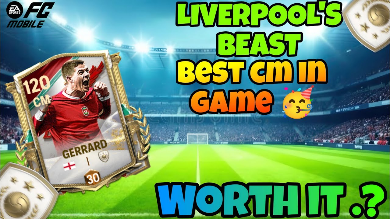 120 OVR Max Rank Steven Gerrard Review 🔥 | Elite Long Shots + Crazy ...