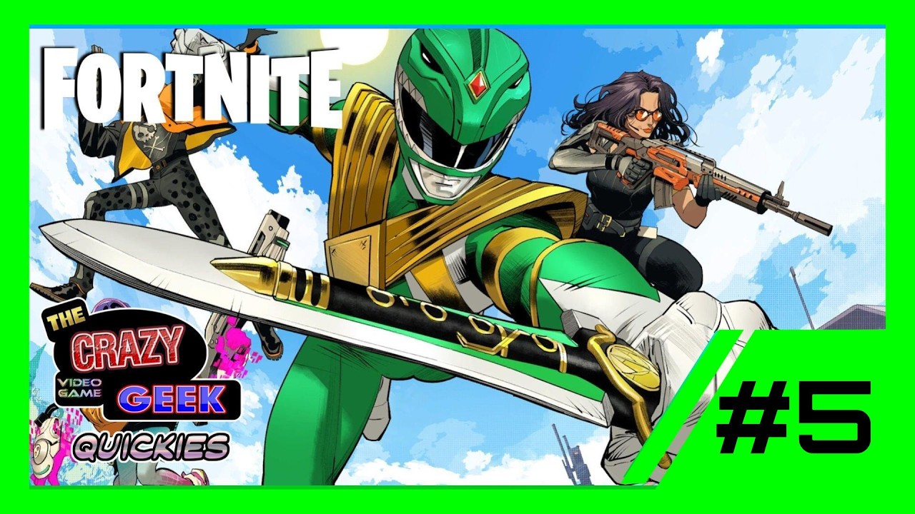 Power Ranger Panic! | Fortnite | Game Geek Quickies #5 - YouTube