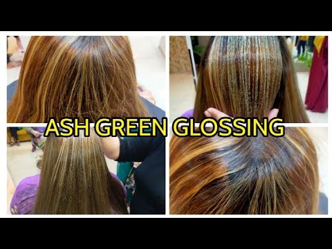 ASH GREEN GLOSSING BY AISHA BUTT - YouTube
