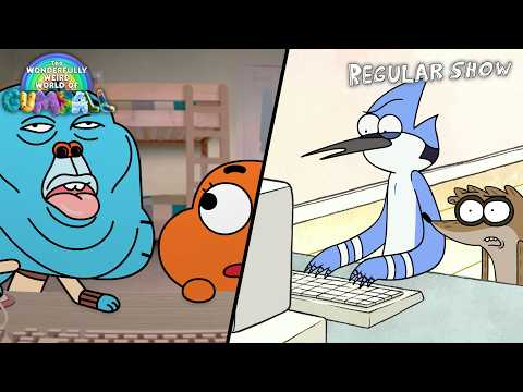 funky ehh - twwwog x regular show animation