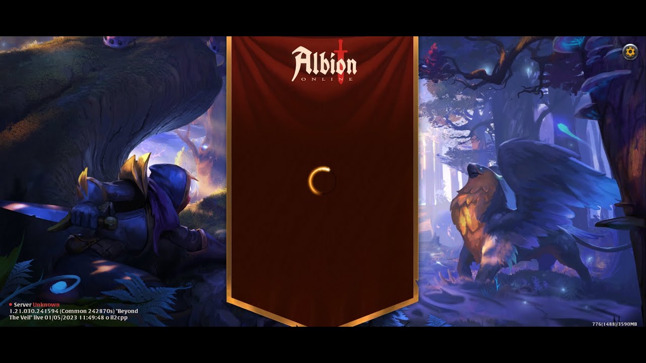 ALBION ONLINE, real natural landscapes and beautiful voices of birds ...