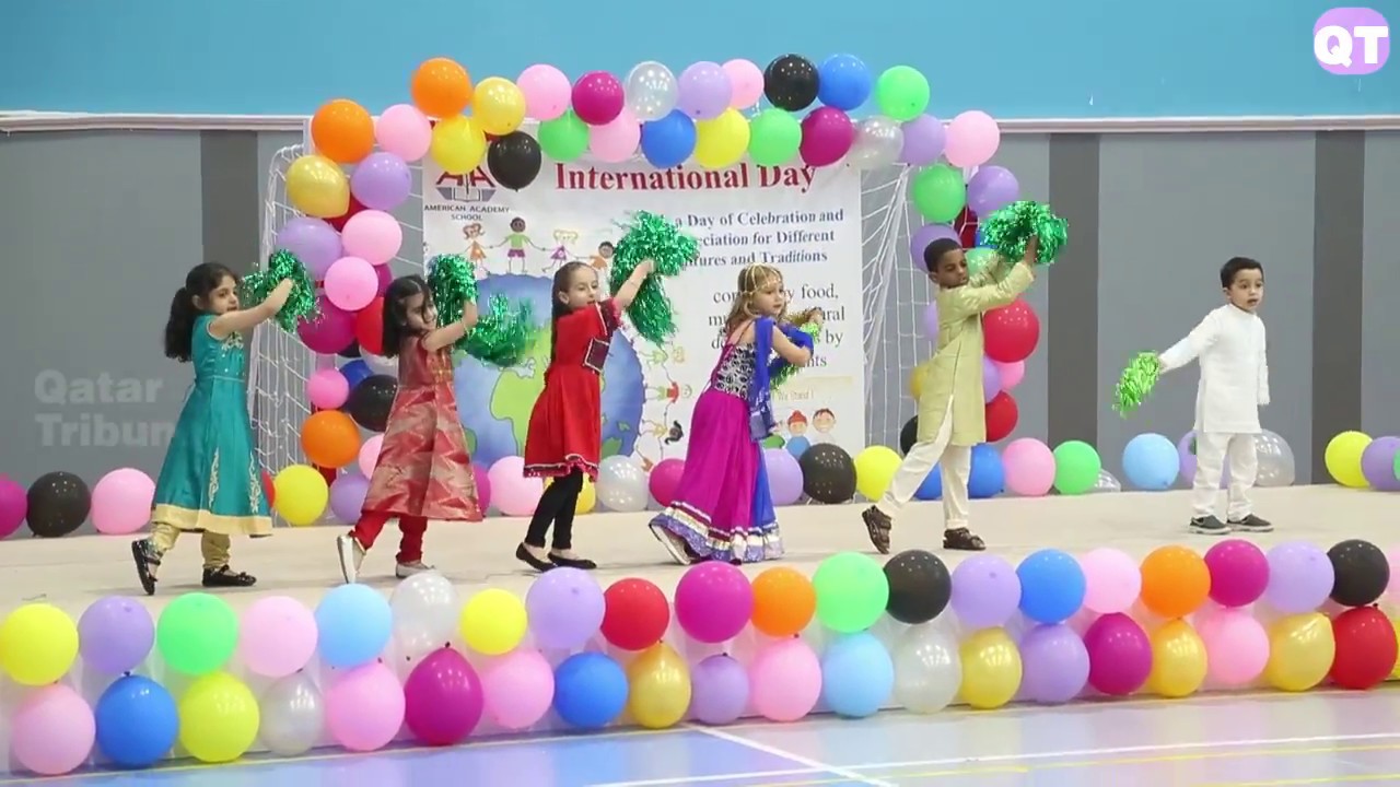 American Academy School AAS International Day - YouTube