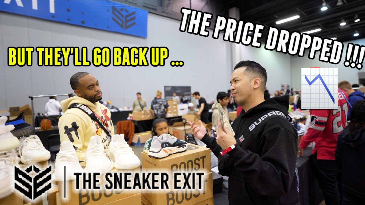 CASHING OUT !!! PRICES TANKED 📉 @THESNEAKEREXIT ATLANTA - YouTube