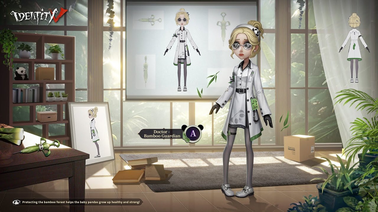 Bác Sĩ "Người Bảo Vệ Bóng Tre" (Tier A Costume) | Identity V | Hoan 801 ...