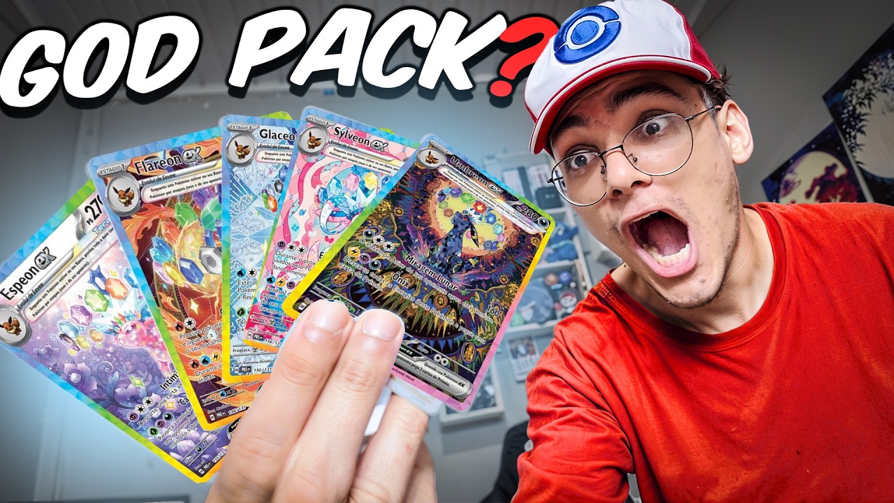 48 HORAS ATRAS DO GOD PACK de EVOLUÇÕES PRISMATICA - YouTube