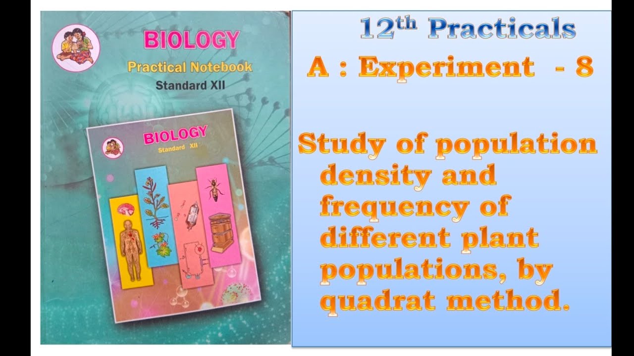 Study of population density and frequency of different plant ...