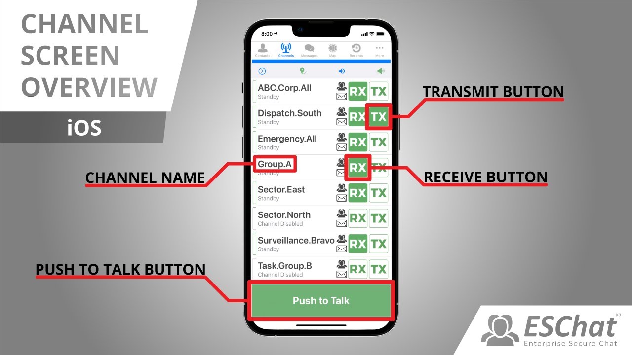 Channel Screen Overview for iOS - YouTube
