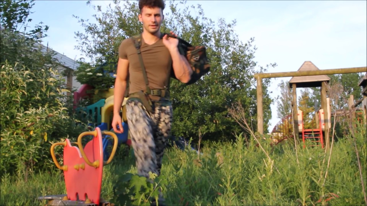 Urban Stealth Camping - Post Apocalypse Environment - YouTube