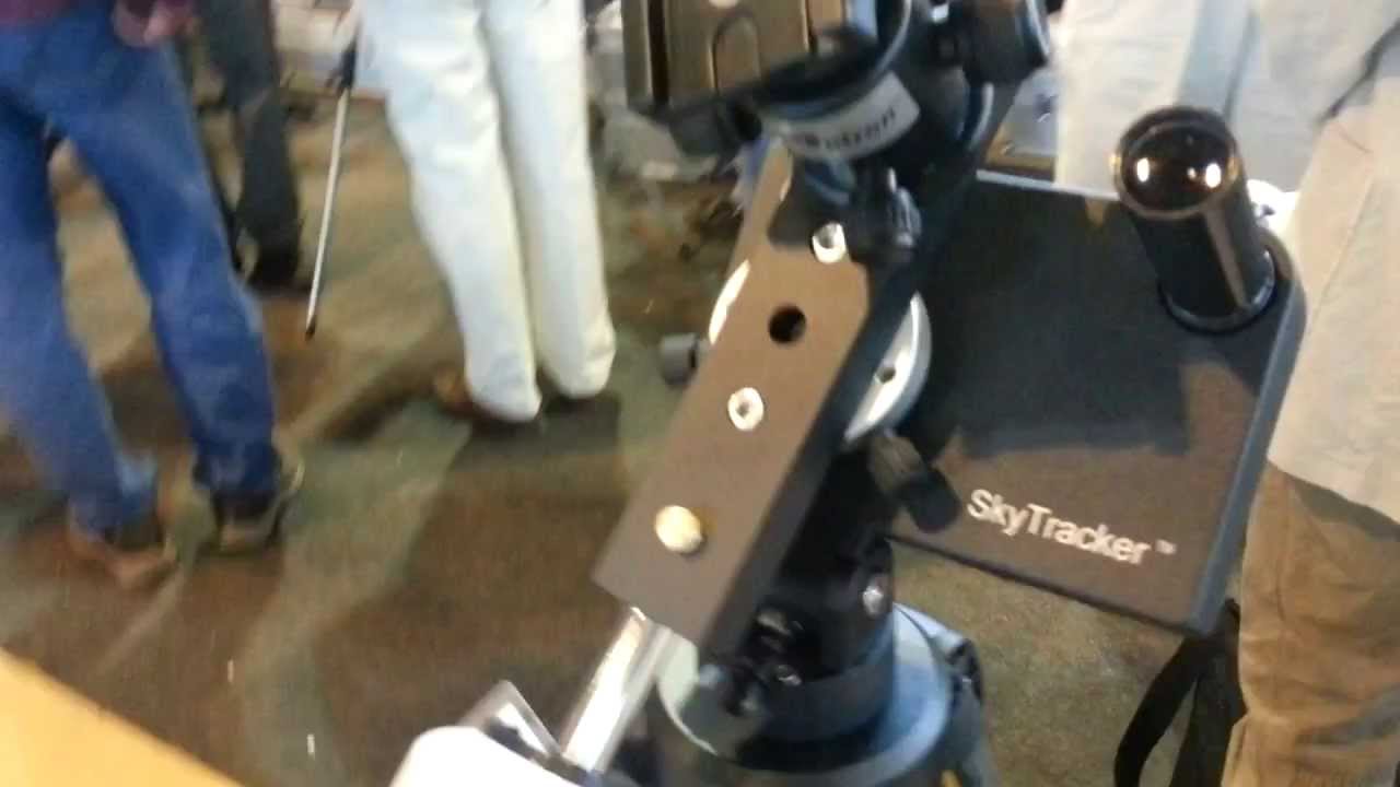 NEAF iOptron SkyTracker - YouTube