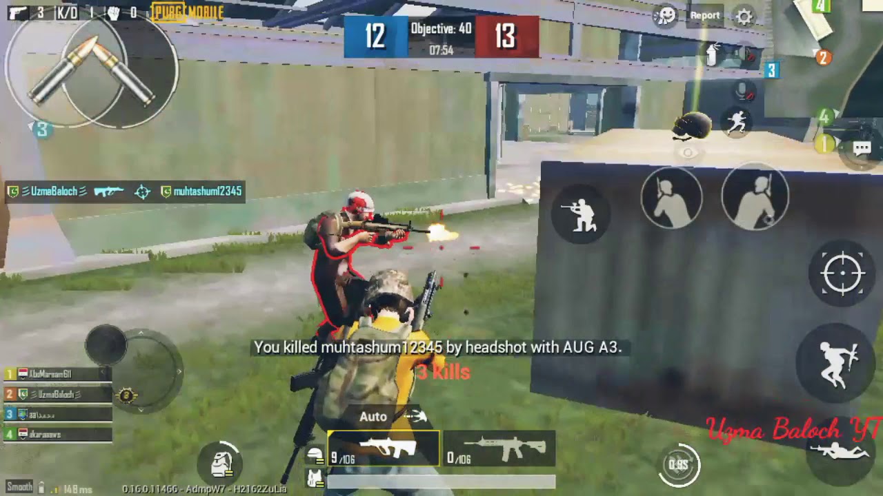 #pubg #balochi girl #uzma balochTDM Game Play Mountage Video - YouTube