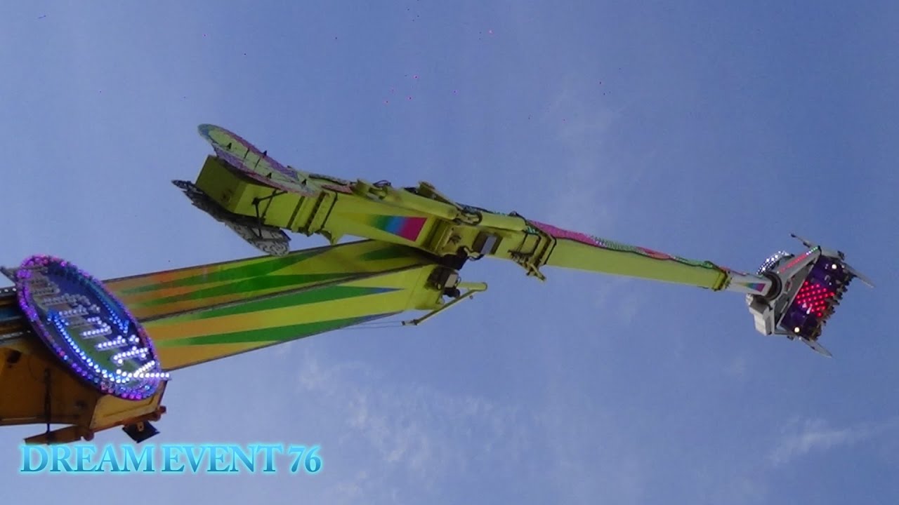 Manège Infinity, foire aux manèges 2022, Lille ( 59 ) - YouTube