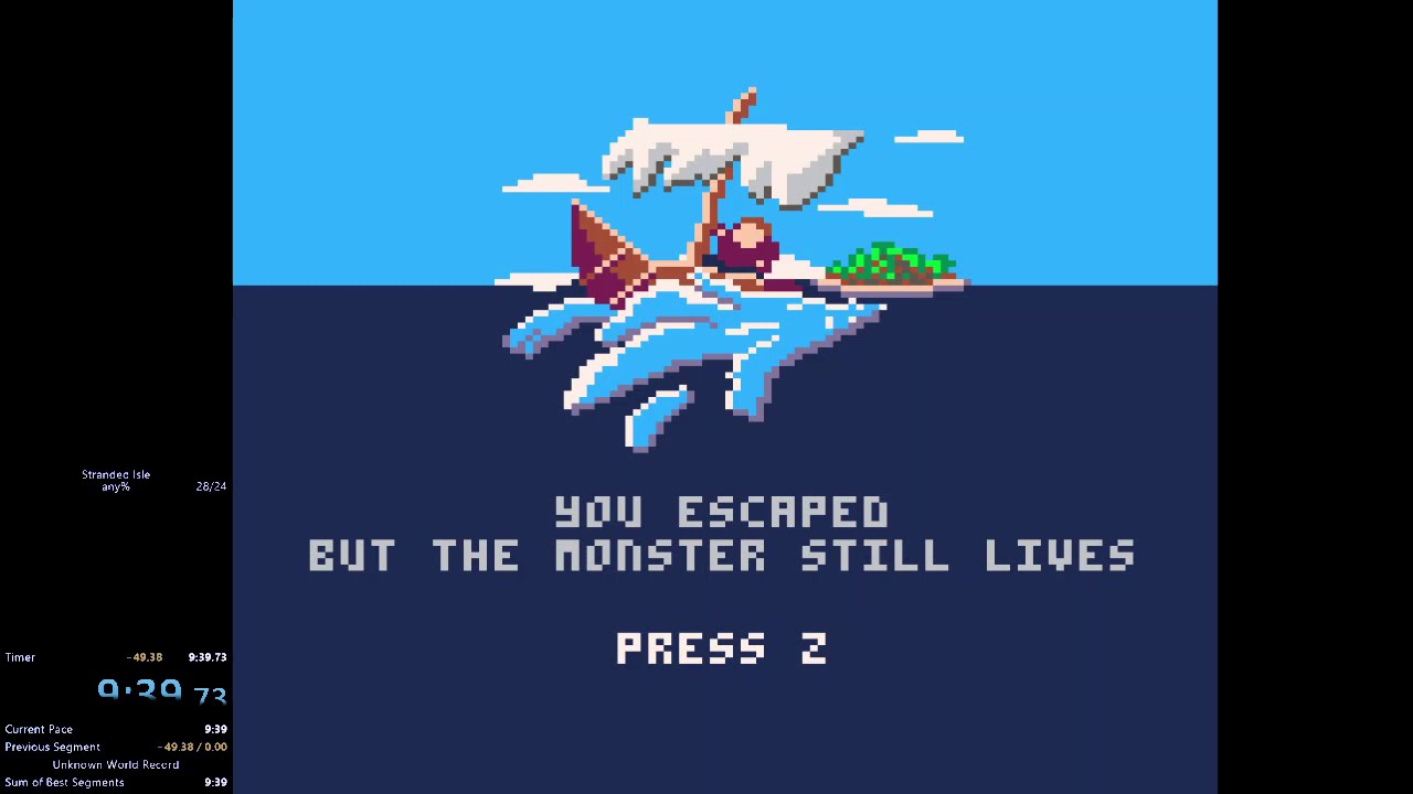 Stranded Isle Speedrun any% RT: 9:39.73 WR - YouTube