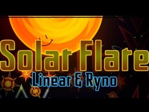 geometry dash: solar flare easy 100% - YouTube
