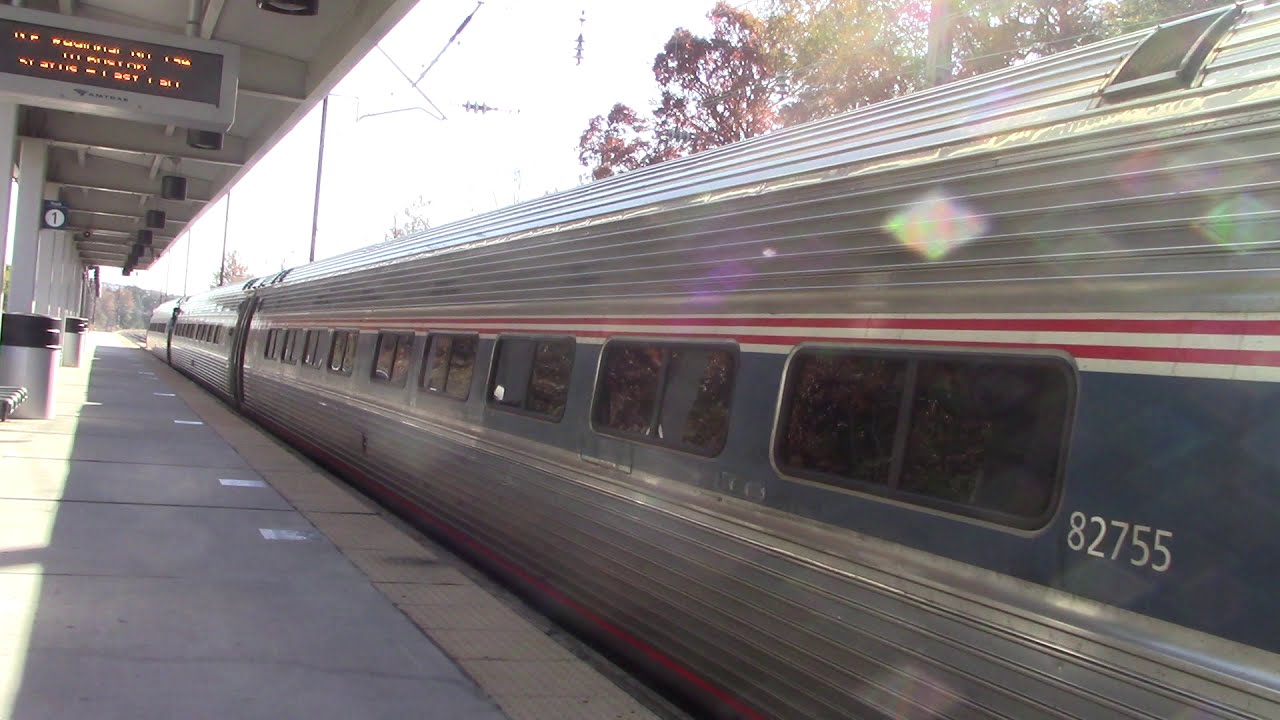 #230 Rare Amtrak Freight train and Amtrak 194 Meet At BWI Maryland (BWI ...