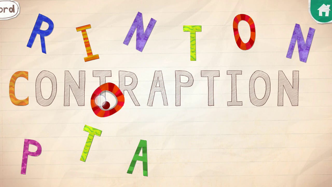 Endless Alphabet. Contraption Walkthrough - YouTube