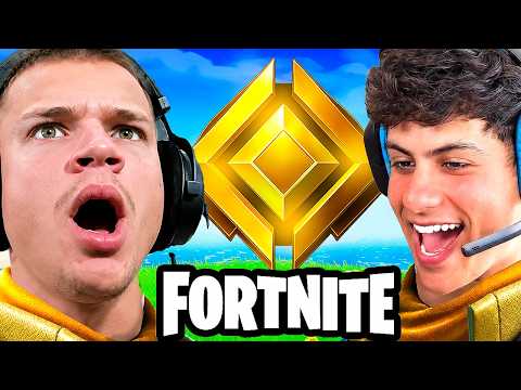 PLAYING FORTNITE UNTIL I REACH GOLD w/ RON