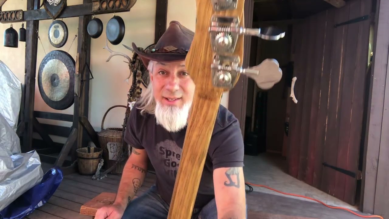 3 String Cigar Box Bass - YouTube
